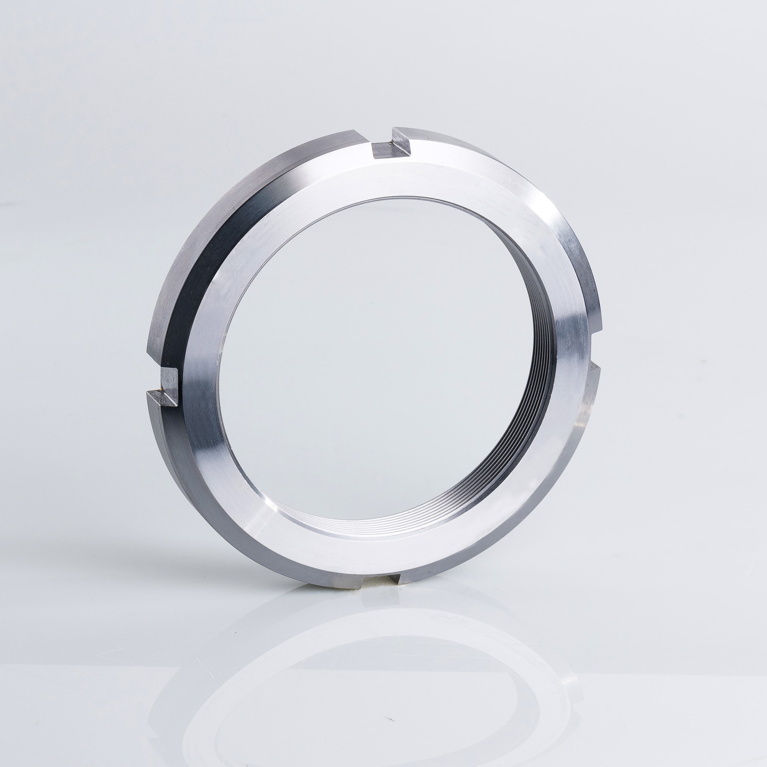 Nutmutter DIN 981 KM | KM 0 | RH (Rechtsgewinde) | Stahl min. 350 N/mm² | blank | 98100